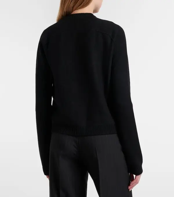 Gucci Horsebit Wool And Cashmere Cardigan