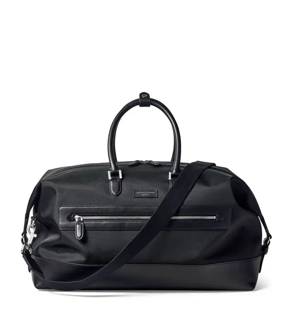 ASPINAL OF LONDON Nylon Holdall - Black