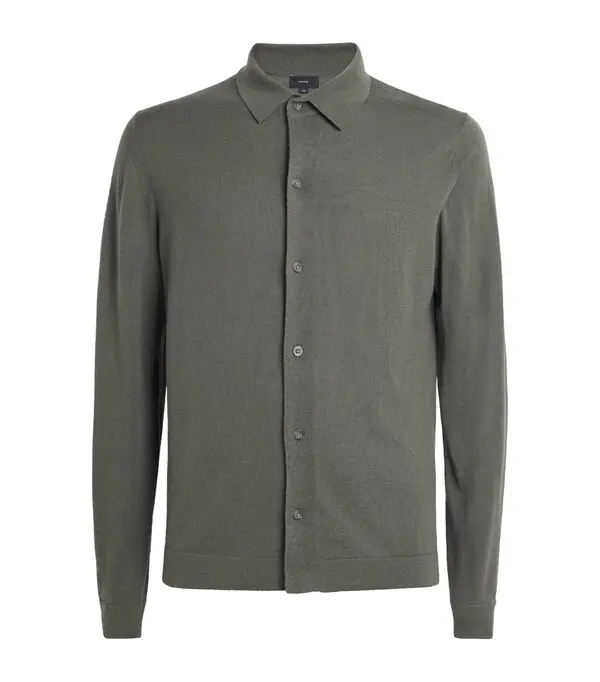 Vince Wool-cashmere Shirt