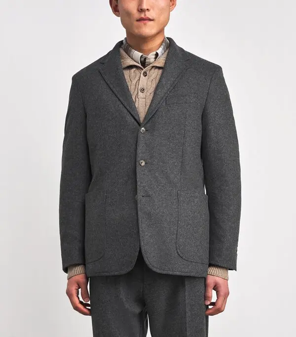 Polo Ralph Lauren Wool-blend Flannel Blazer