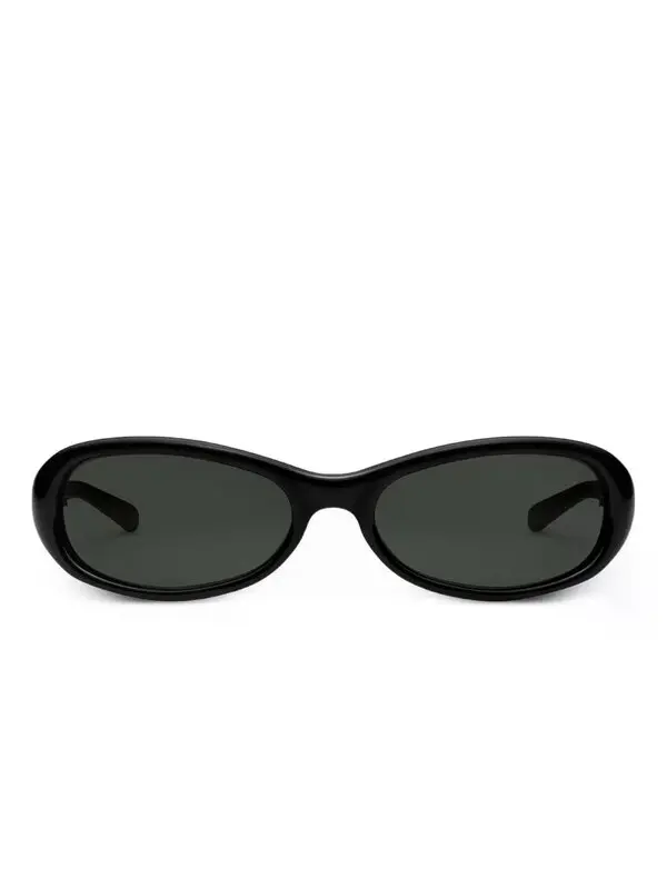 GENTLE MONSTER Groovy 01 Oval-frame Sunglasses - Black