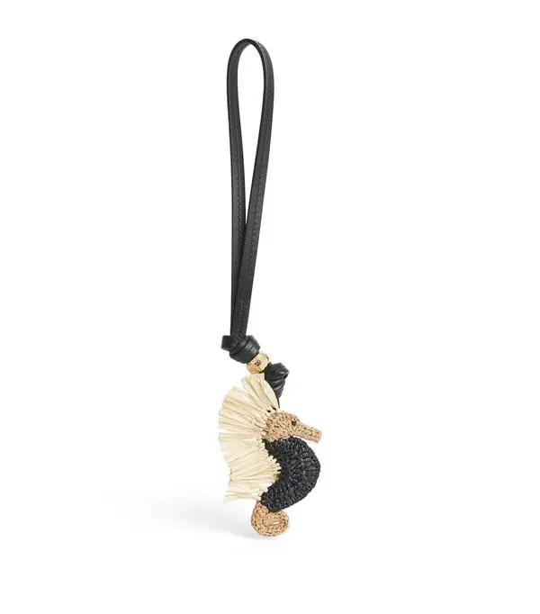 Zimmermann Raffia Seahorse Charm