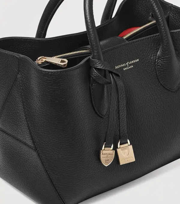 ASPINAL OF LONDON Midi London Tote Bag - Black