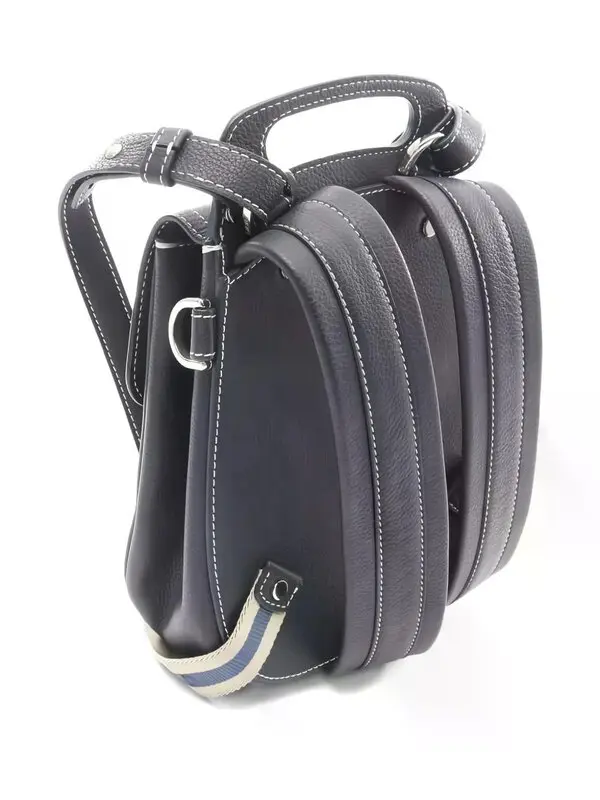 Dior 2010s Gallop Leather Backpack - Blue