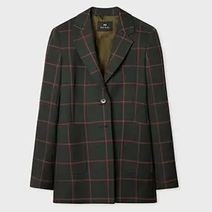 Paul Smith Windowpane Check Blazer