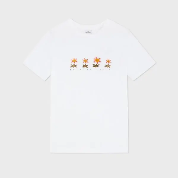 Paul Smith Printed T-shirt - White