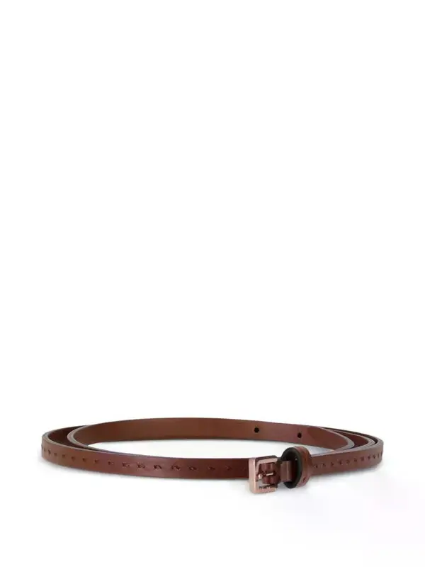 Max Mara Buckle-detail Belt - Brown
