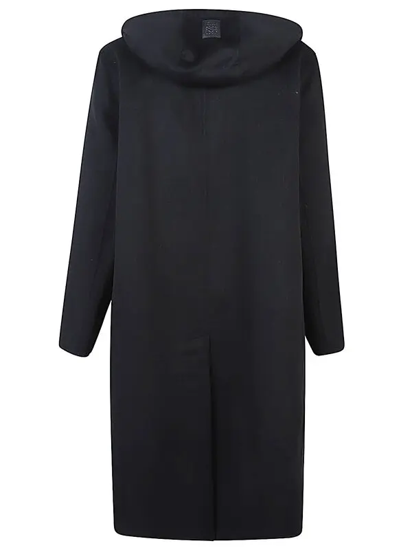 Loewe Wool And Cashmere Blend Hooded Coat