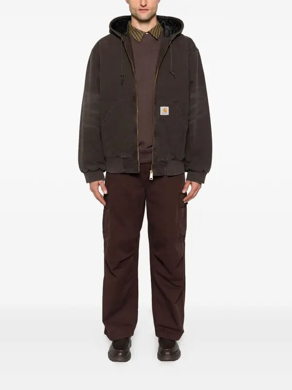 Carhartt Work In Progress Organic Cotton Cargo Trousers - Brown