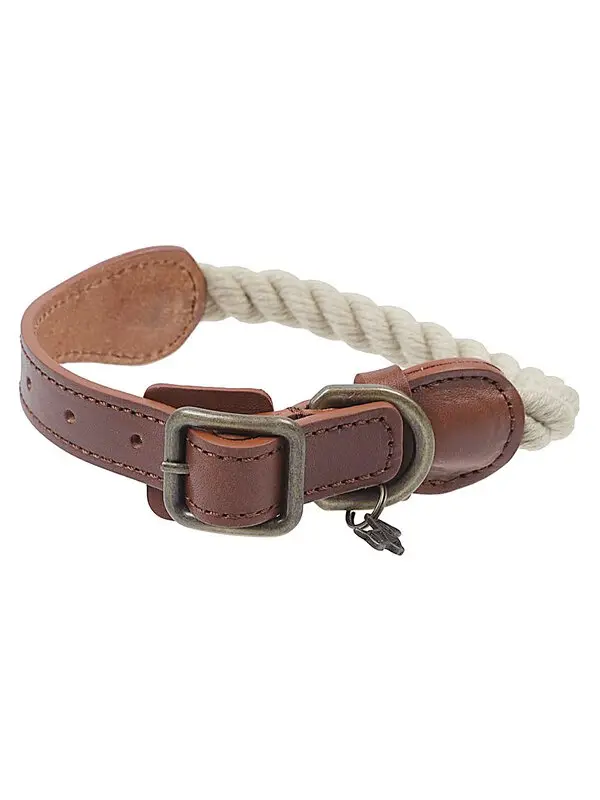 POLDO DOG COUTURE Bonfire Collar - Beige