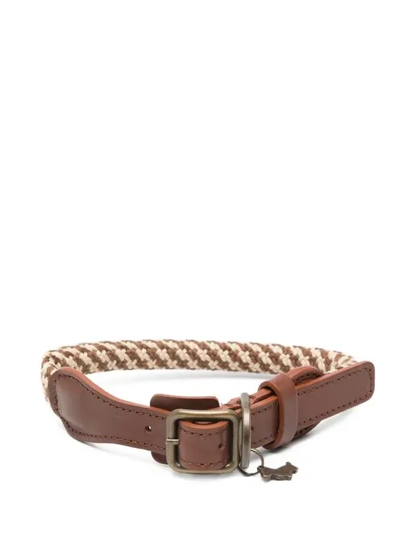 POLDO DOG COUTURE Leash Collar - Beige