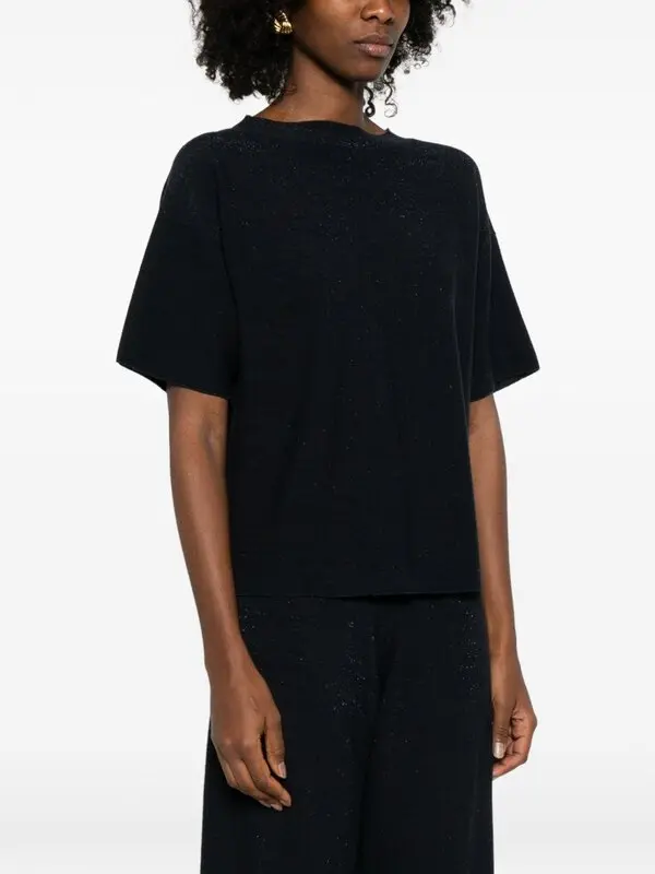 Fabiana Filippi Wool And Cotton Sweater - Blue