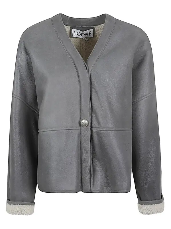 Loewe Pebble Leather Jacket