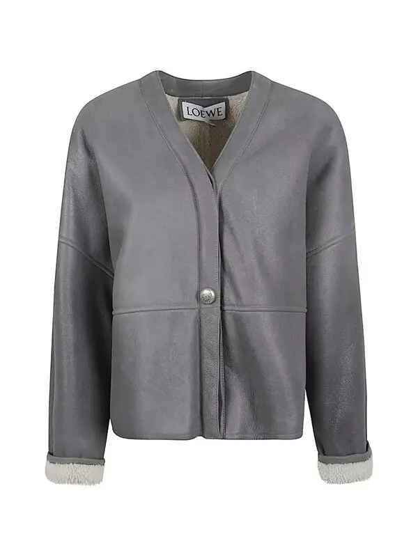 Loewe Pebble Leather Jacket