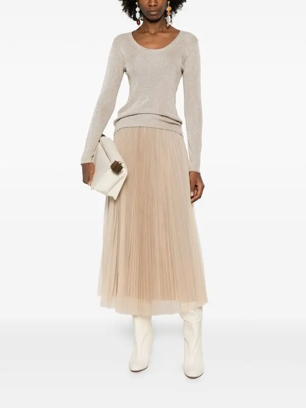 Fabiana Filippi Crewneck Sweater - White