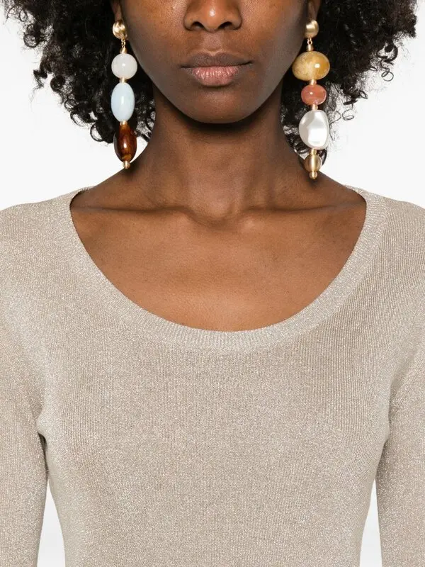 Fabiana Filippi Crewneck Sweater - White