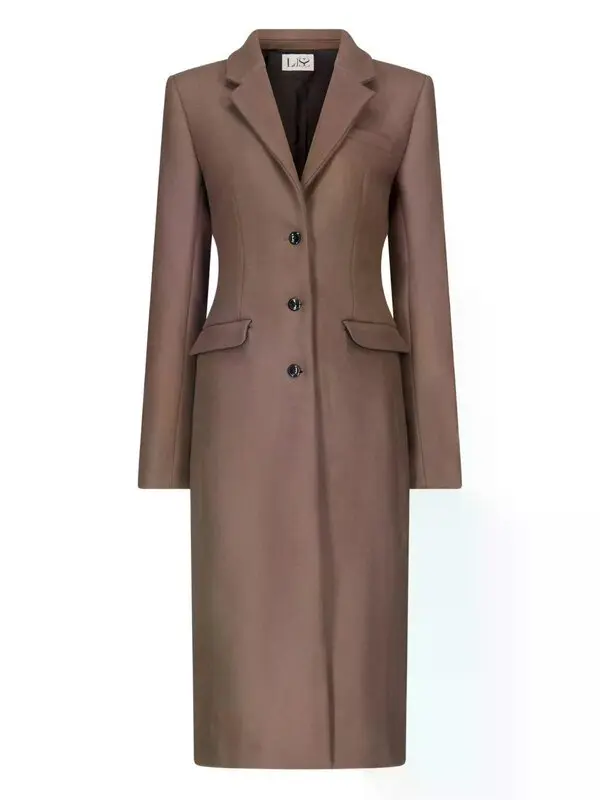 LUDOVIC DE SAINT SERNIN Buttoned Coat - Brown