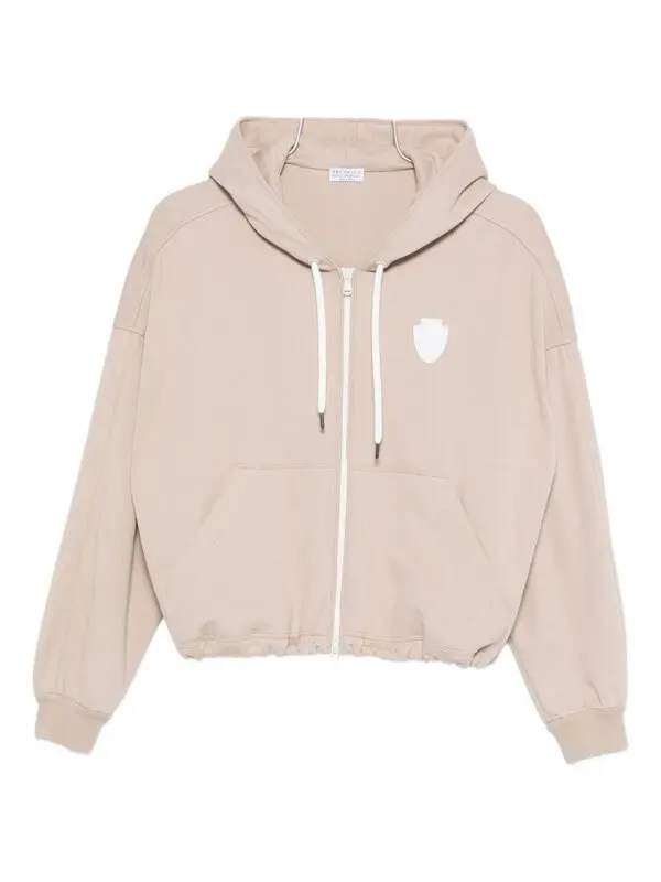 Brunello Cucinelli Cotton Hoodie - Brown