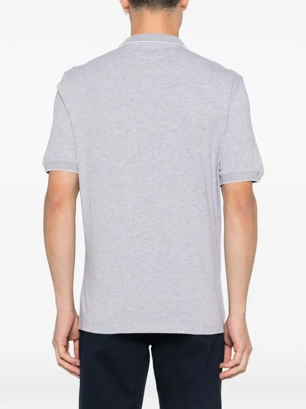 Brunello Cucinelli Logo Cotton Polo Shirt