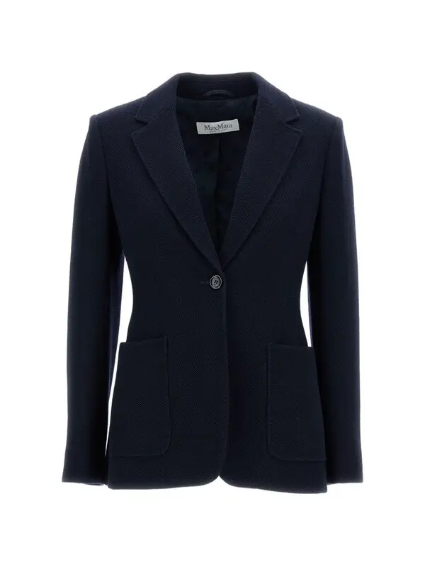 Max Mara Wool Jacket - Blue