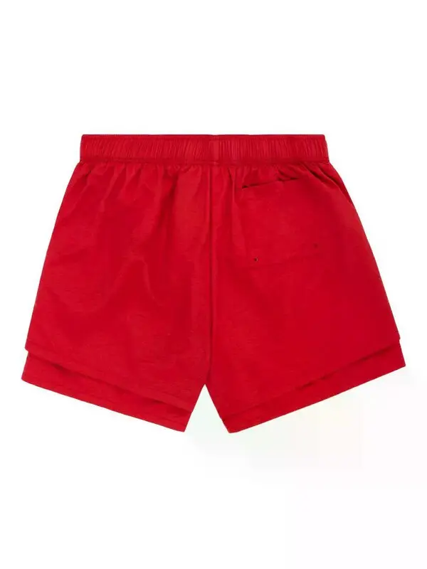 SP5DER Star-print Double-layer Shorts