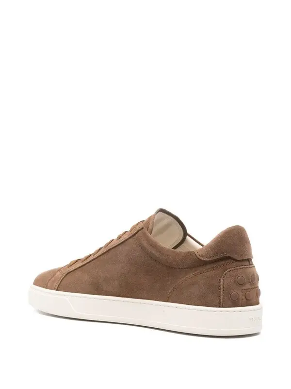 TOD'S Leather Sneakers - Brown
