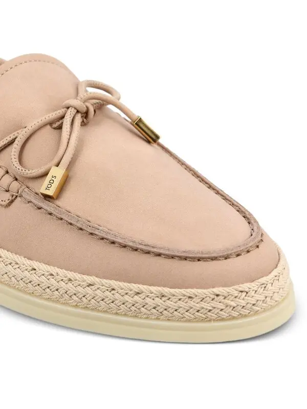 TOD'S Suede Loafers - Pink
