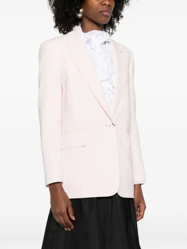 Max Mara Single-breasted Jacket - Pink