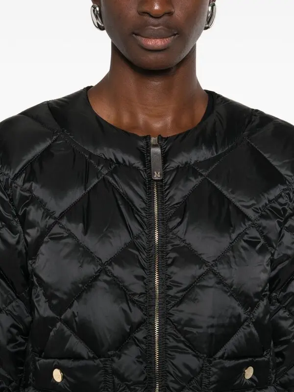 Max Mara Padded Blouson Jacket - Black