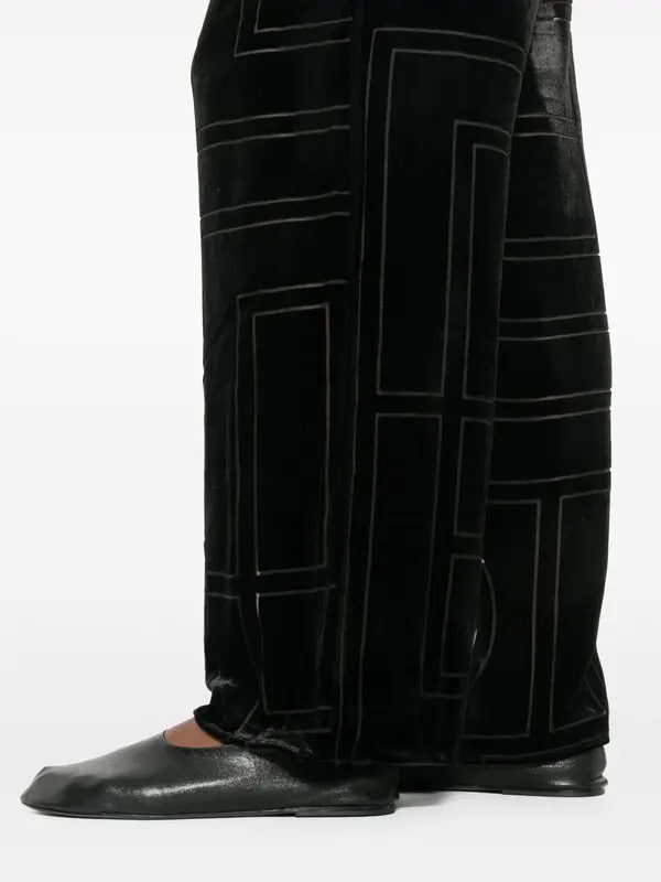 TOTEME Monogram Pajama Trousers