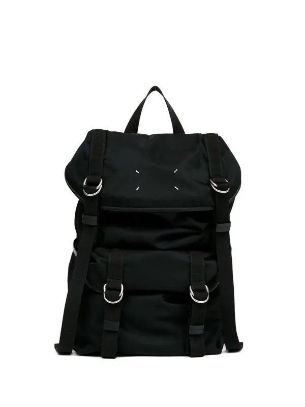 MAISON MARGIELA Nylon Medium Backpack - Black