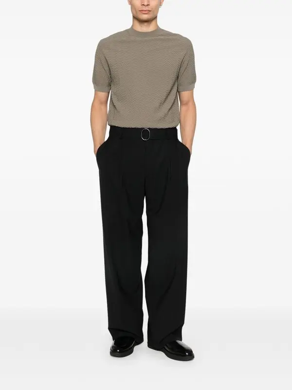 Emporio Armani Knitted T-shirt - Grey