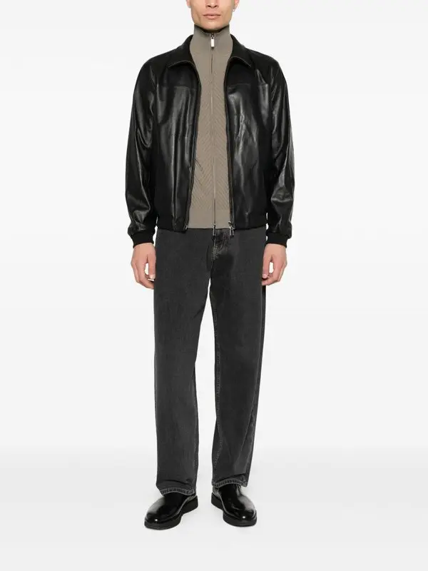 Emporio Armani Chevron Cardigan