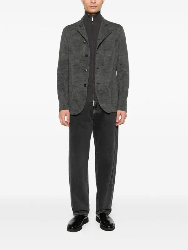 Emporio Armani Chevron Cardigan