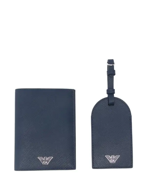 Emporio Armani Passport Holder - Blue