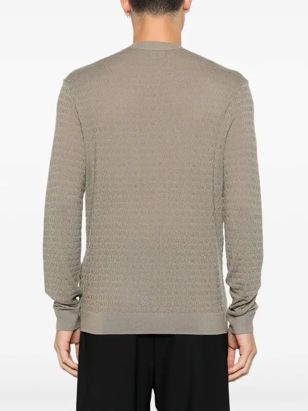 Emporio Armani Wool Crewneck Sweater
