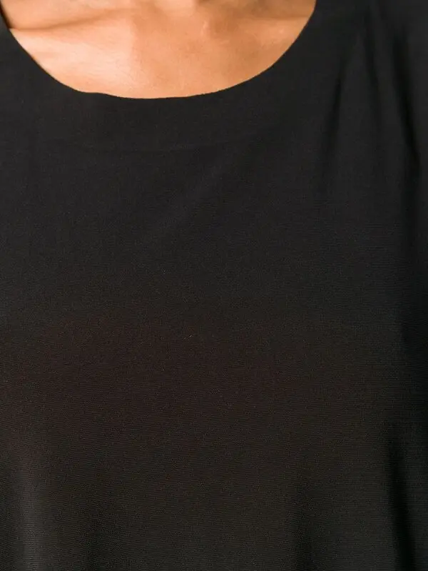 Norma Kamali Short Sleeve T-shirt - Black