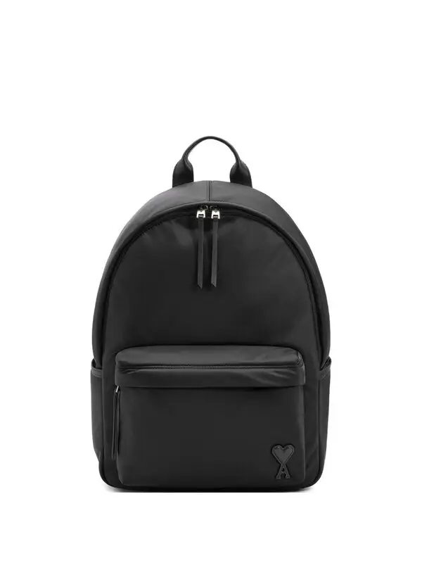 Ami Nylon Backpack - Black