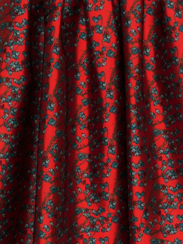 ALESSANDRO ENRIQUEZ Printed Midi Skirt