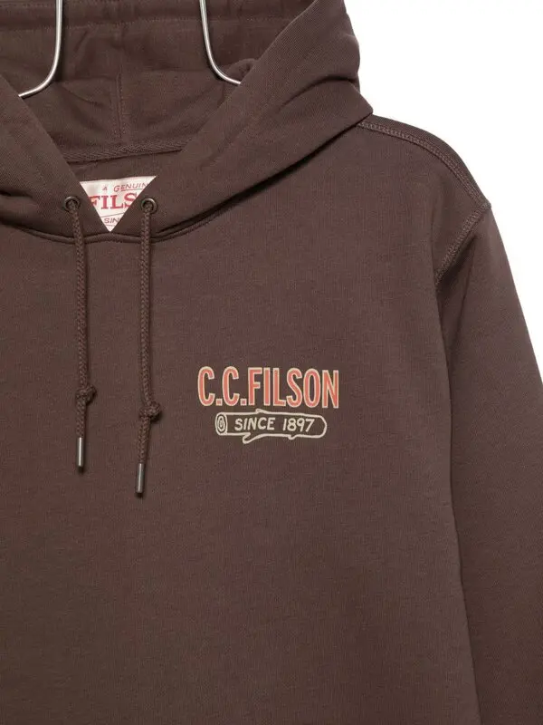 Filson Printed Cotton Hoodie
