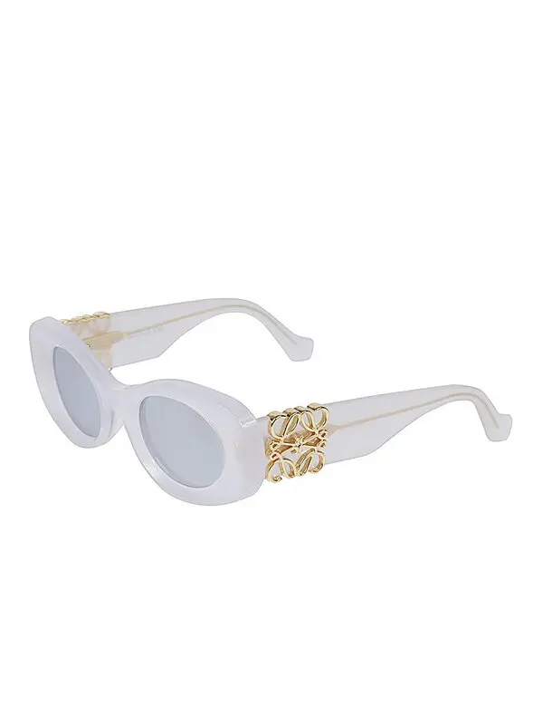 Loewe Anagram Sunglasses - White