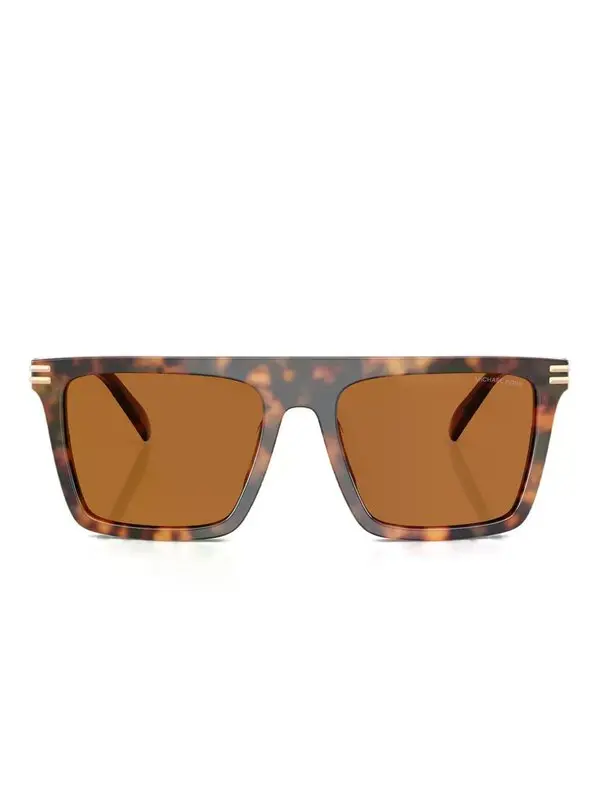 Michael Kors Tortoiseshell Square-frame Sunglasses - Brown
