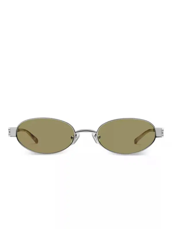 GENTLE MONSTER Cali 02 Oval-frame Sunglasses - Silver