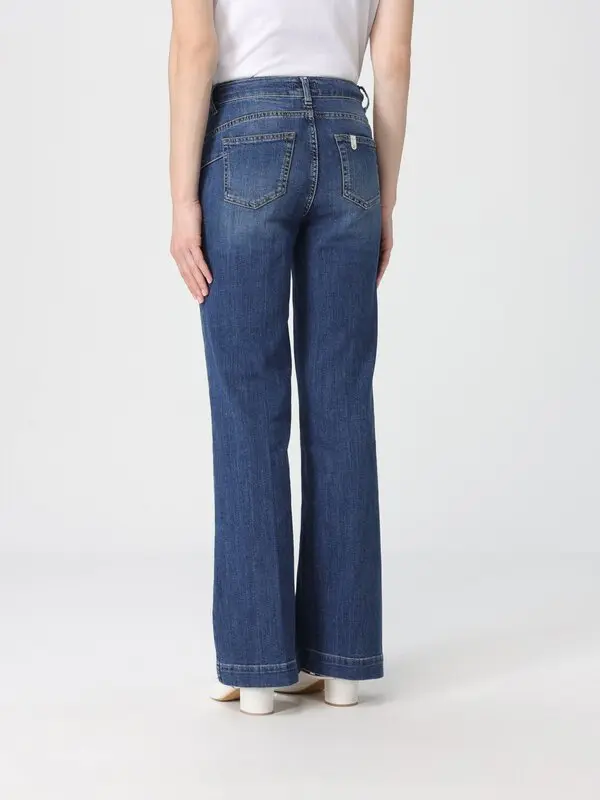 Liu Jo Button Detailed Jeans - Blue