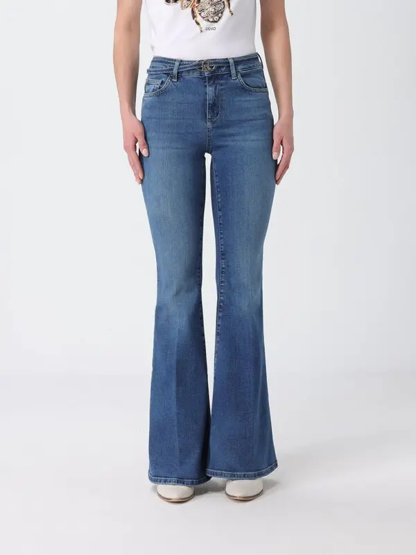 Liu Jo Bell-bottom Jeans - Blue 1