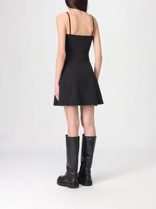 DIESEL® Spaghetti Strap Mini Dress With Logo