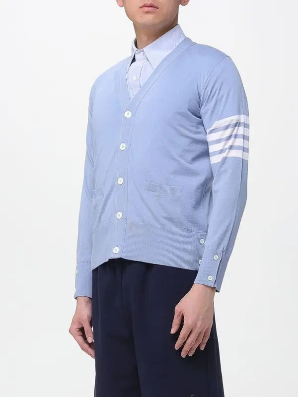 Thom Browne Sweater - Gnawed Blue