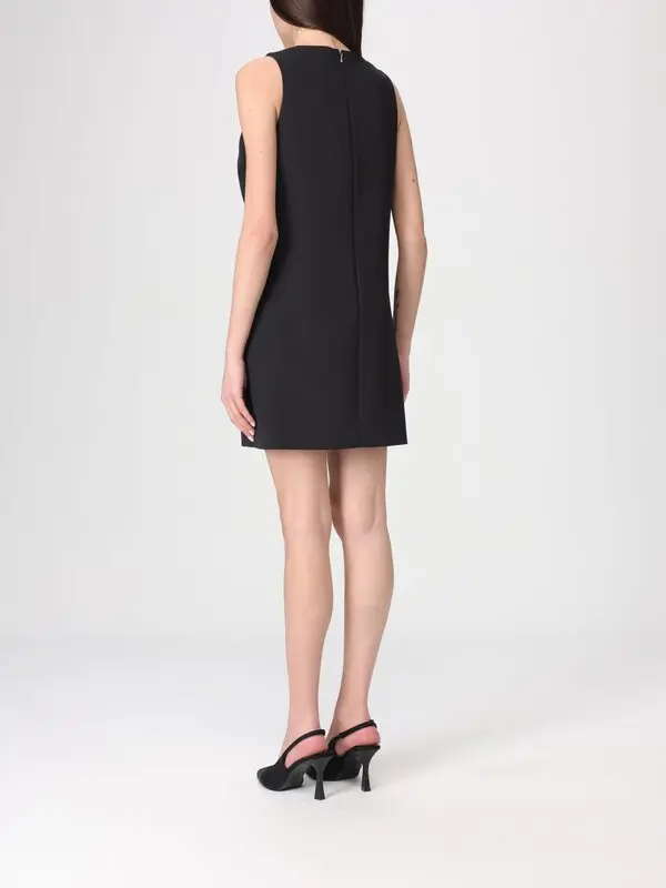 Liu Jo Sleeveless Embellished Neckline Dress - Black