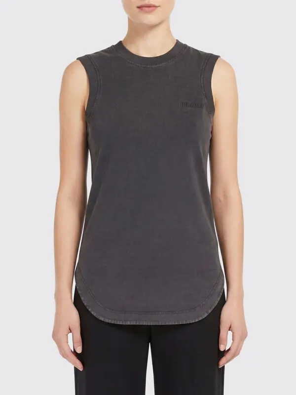 Attico Sleeveless Top - Dark
