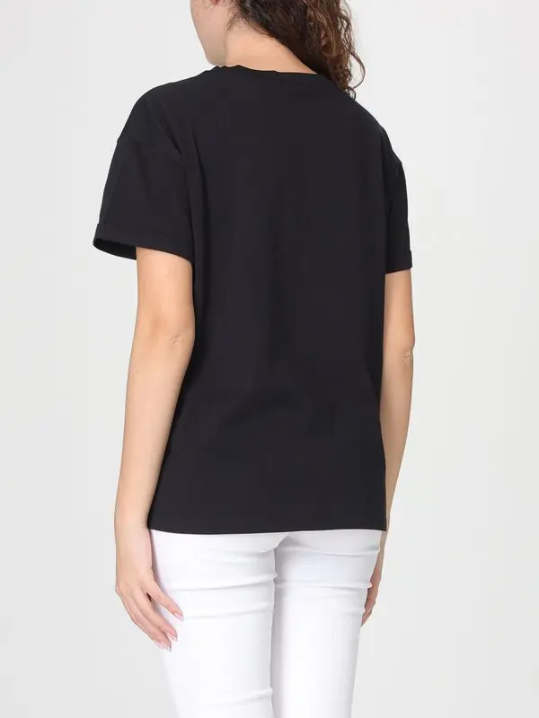 Liu Jo T-shirt With Embroidered Detail - Black